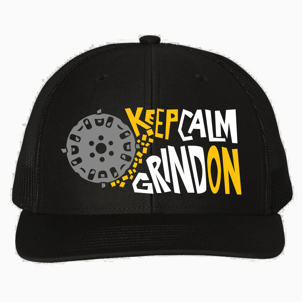 Bandit's Keep Calm Grind On Snapback Hat – Bandit Industries Inc